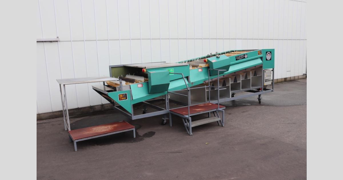 Olimex STD6 length sorting machine • Duijndam Machines