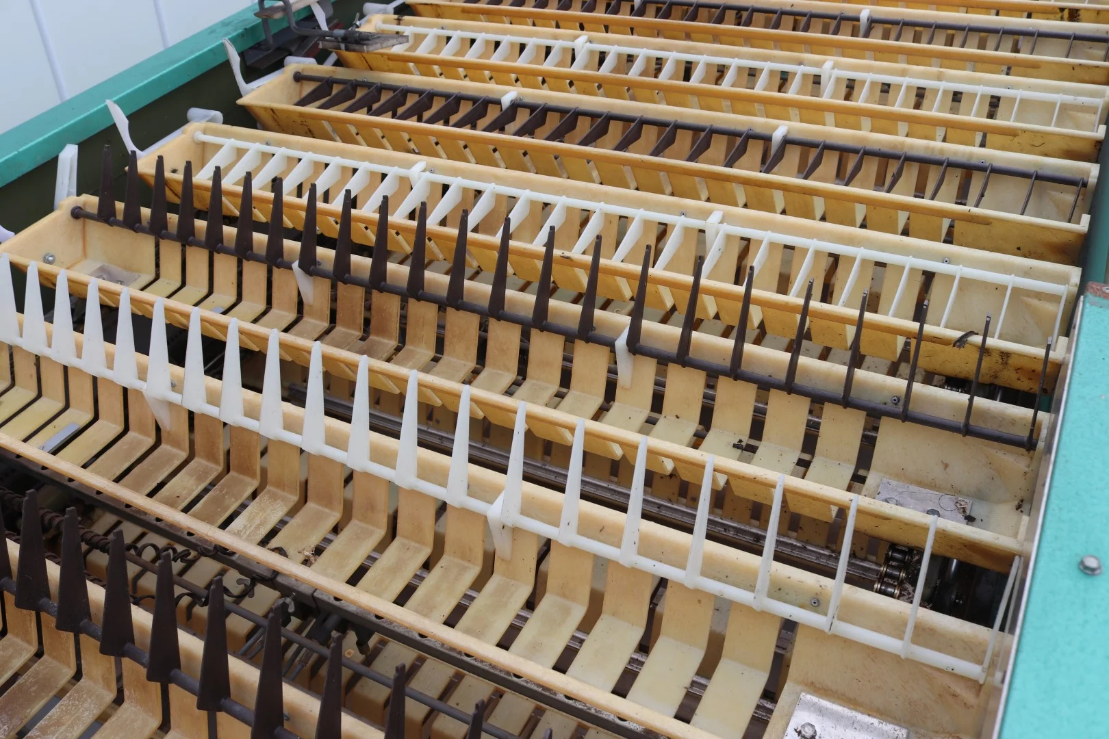 Olimex STD6 length sorting machine • Duijndam Machines