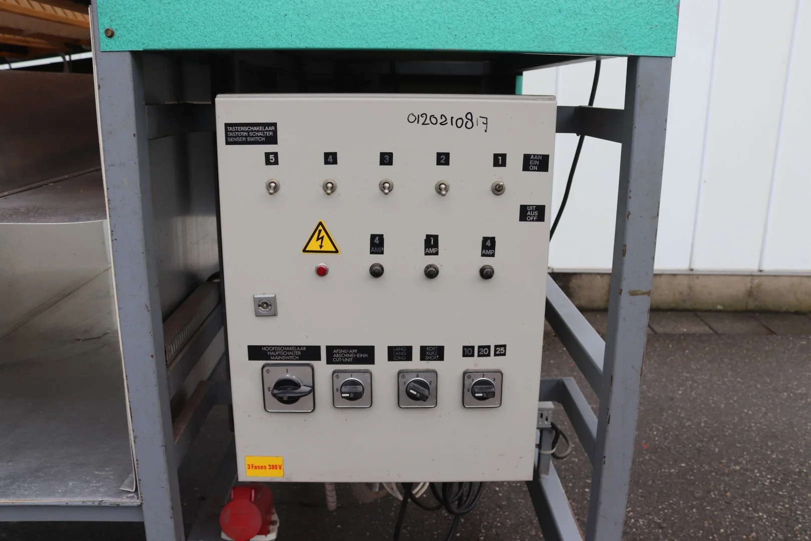 Olimex STD6 length sorting machine • Duijndam Machines