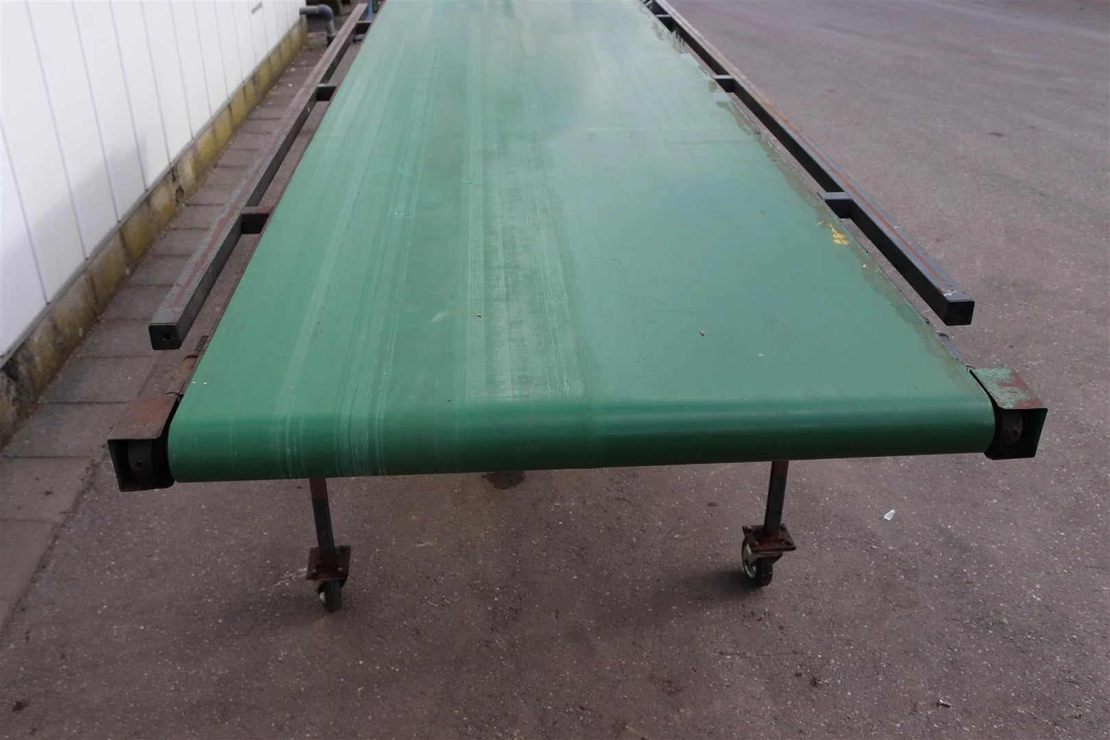 Olimex collection conveyor for flowers • Duijndam Machines