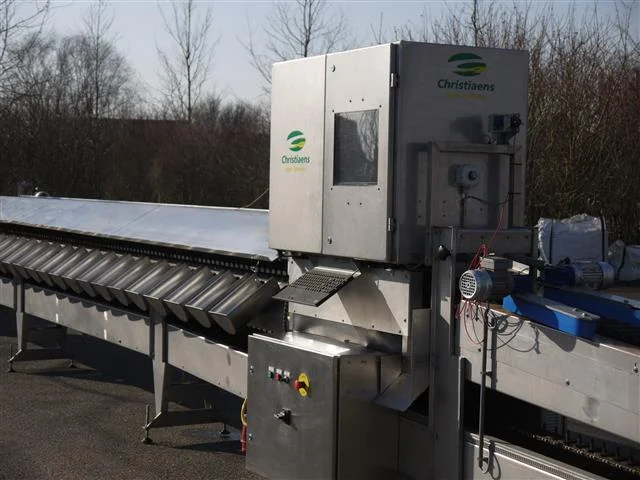 Christiaens Agro Systems fully automatic grading and washing line for ...