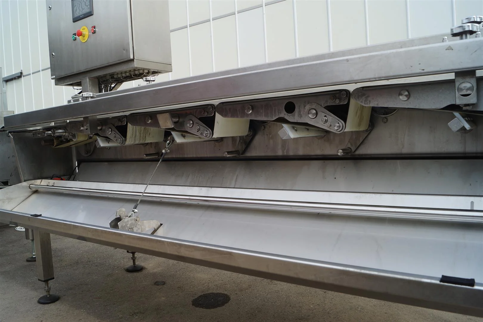 Record Panda E flowpack machine with infeed system • Duijndam Machines