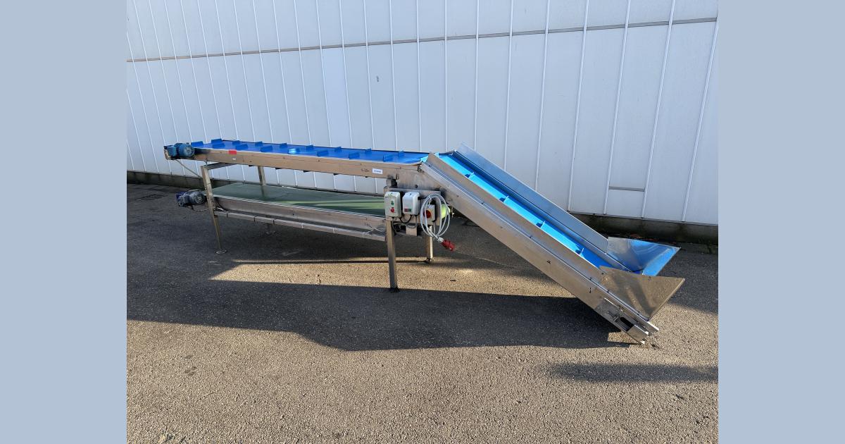Peter Coxx Double inspection conveyor • Duijndam Machines