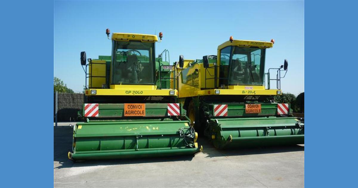 Ploeger BP 2000 self-propelled bean picker • Duijndam Machines