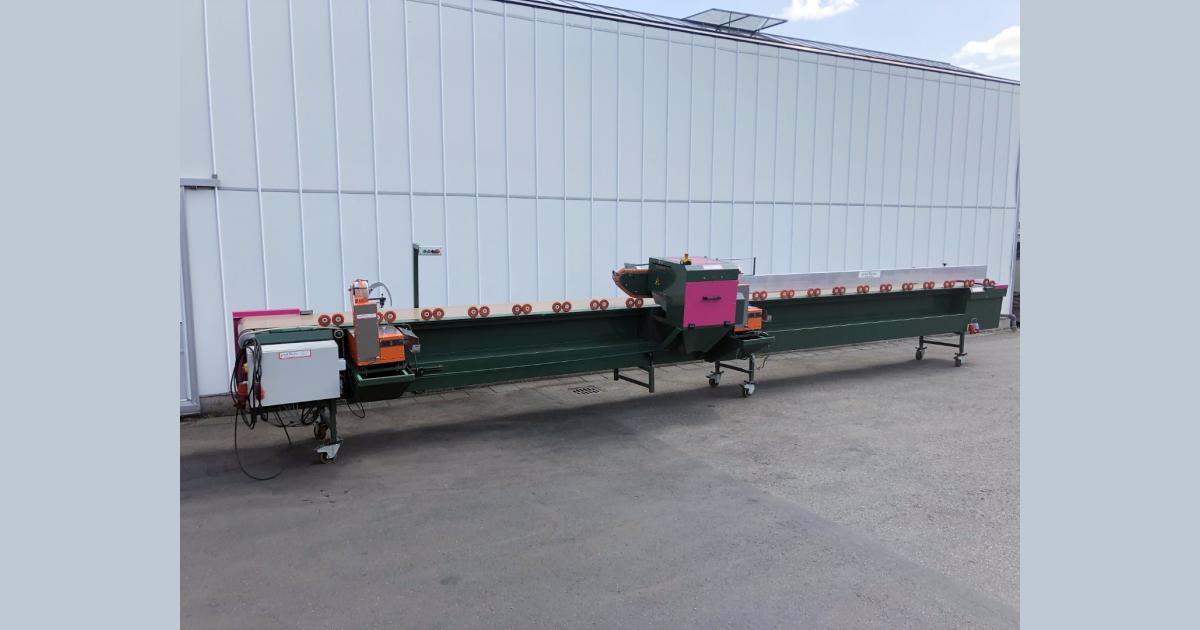 Potveer flower bunching machine • Duijndam Machines