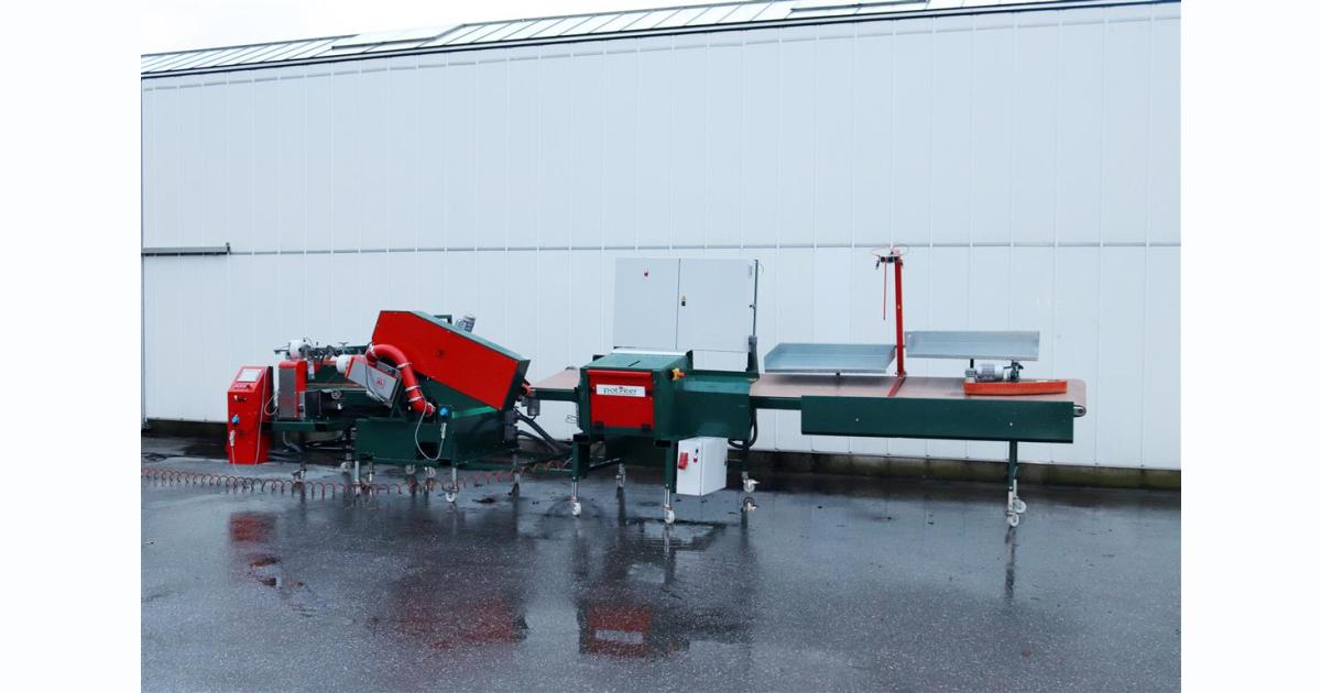 Potveer Quality Buncher Pro bunching machine • Duijndam Machines