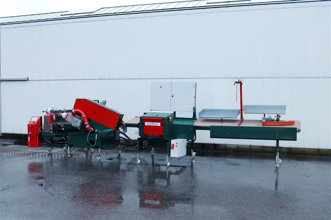 Potveer Quality Buncher Pro bunching machine • Duijndam Machines