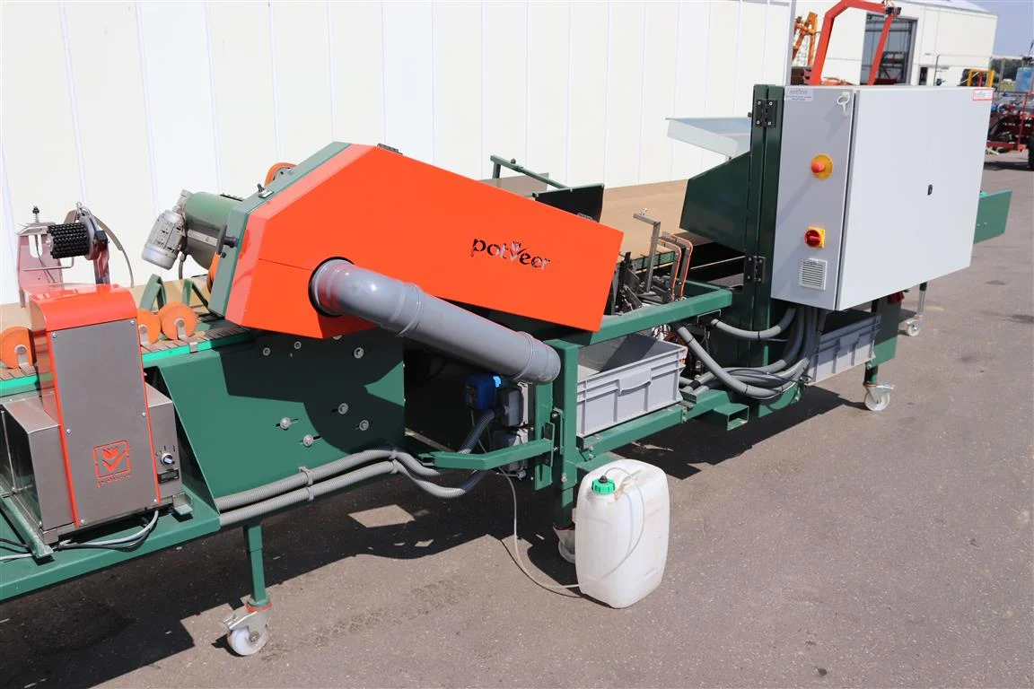 Potveer Quality Buncher Pro bunching machine for tulips • Duijndam Machines