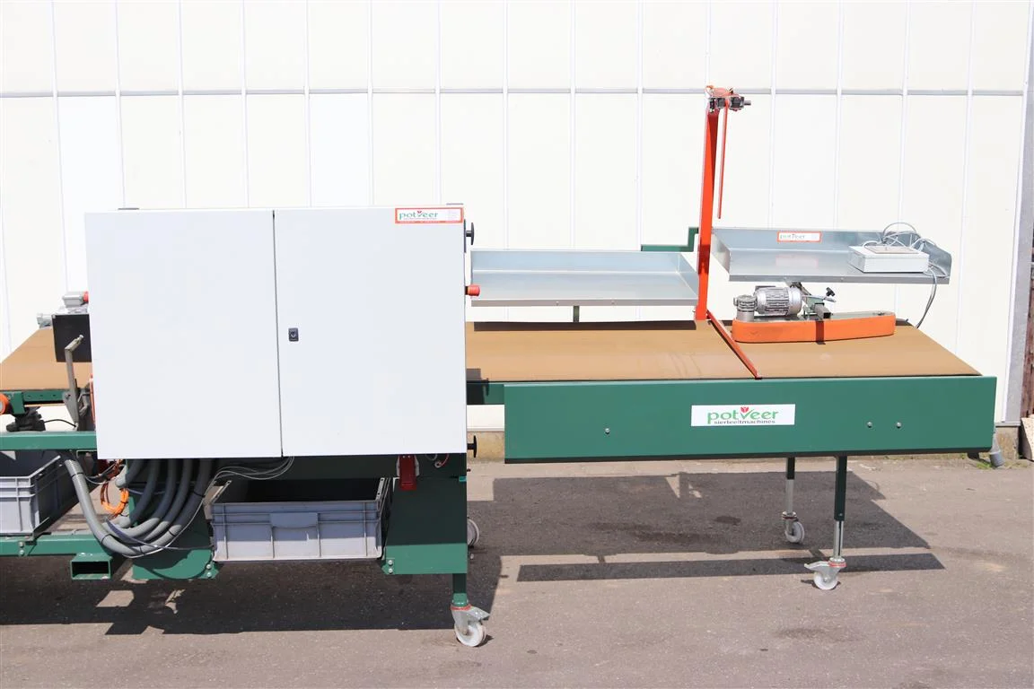 Potveer Quality Buncher Pro bunching machine for tulips • Duijndam Machines