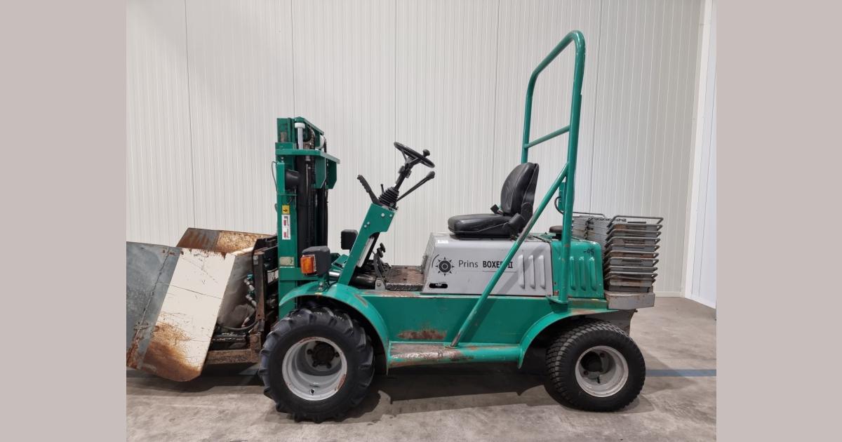 Prins Boxer 1.0 PFD BII rough terrain forklift • Duijndam Machines