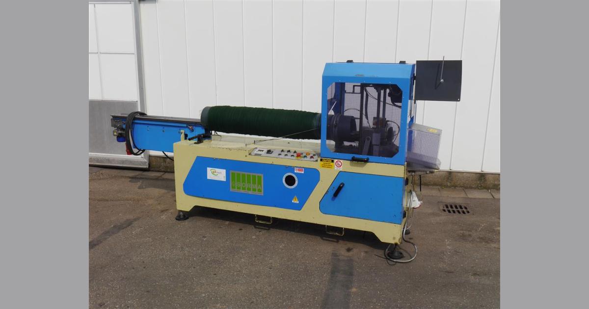 Sorma PK8-112 punnet packaging machine netting machine for trays of ...