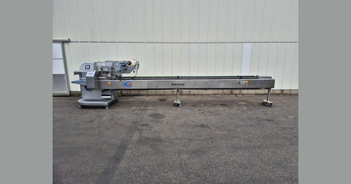 RGD VR-6 Genio flow pack machine for loose fragile products like ...