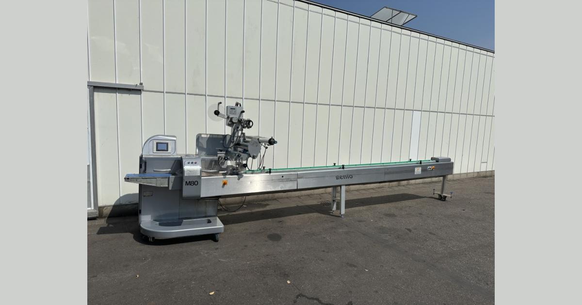 RGD VR6 GENIO flow pack machine • Duijndam Machines