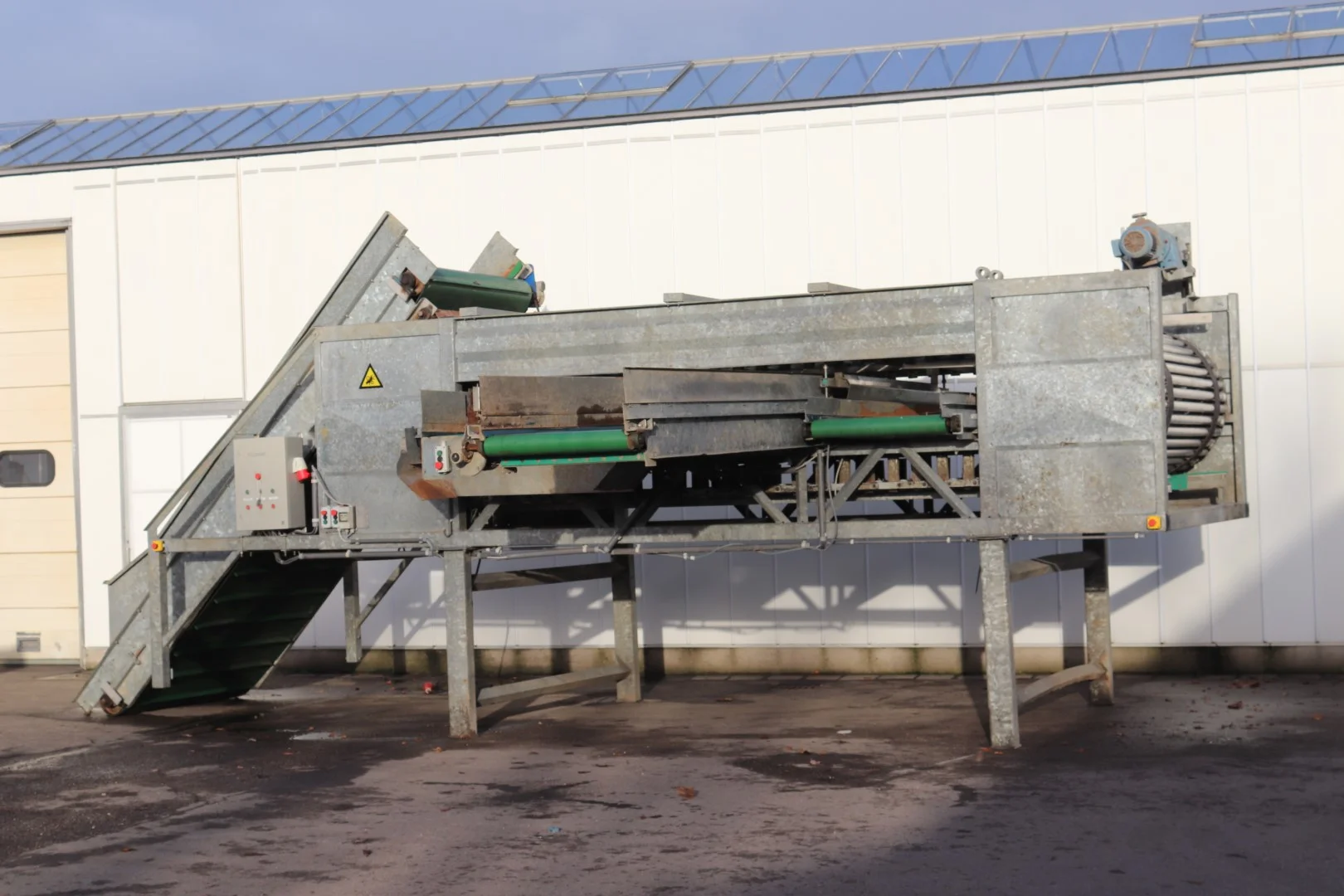 Bruynooghe radial roller grader • Duijndam Machines