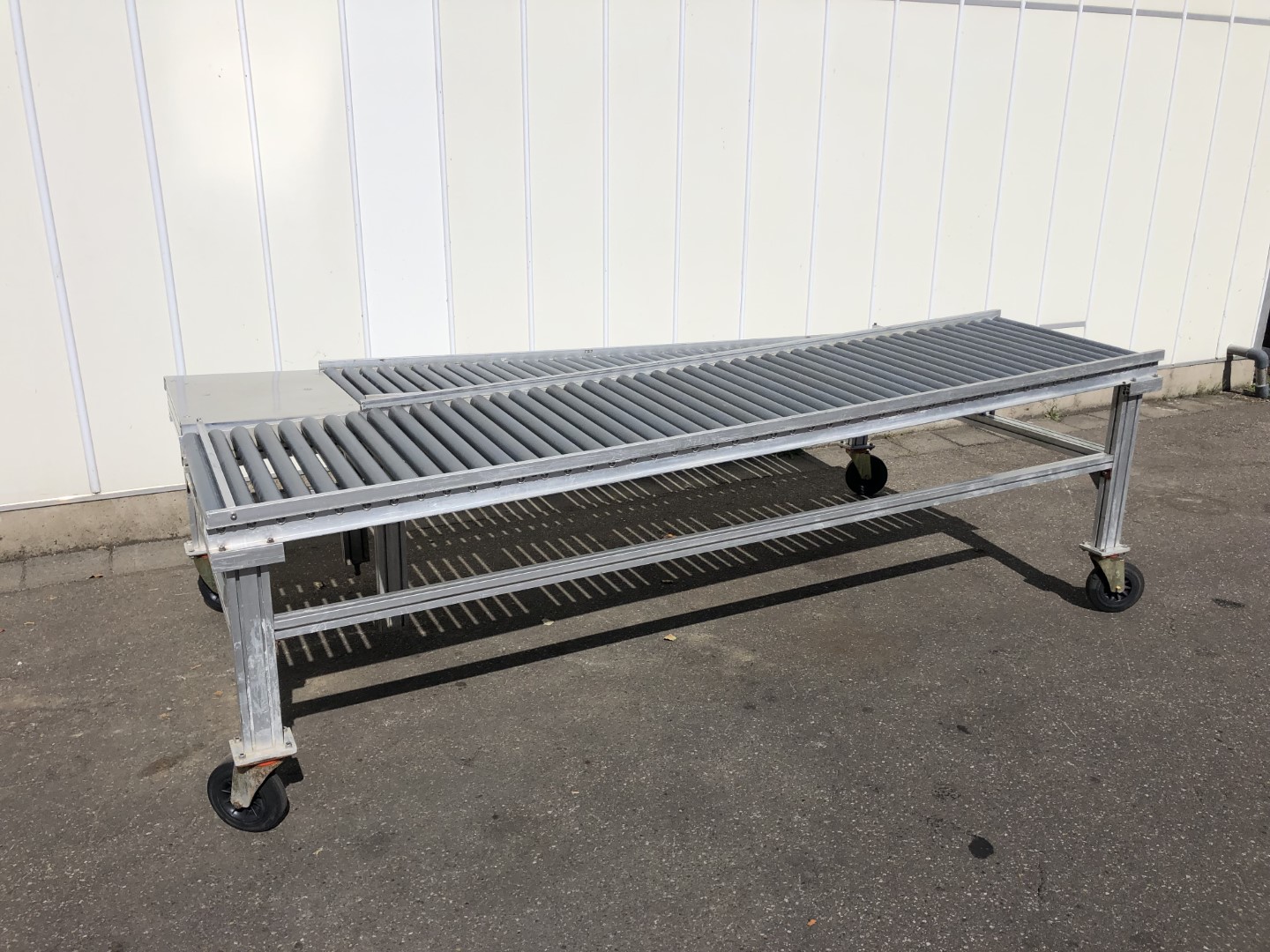 T2235 5 Roller Conveyor Table With Lift Common Roller Conveyor Table Dimensions - Vitrans T2235 ...