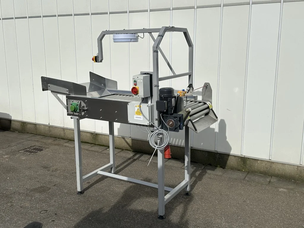 Roller inspection conveyor 125 x 50 cm • Duijndam Machines