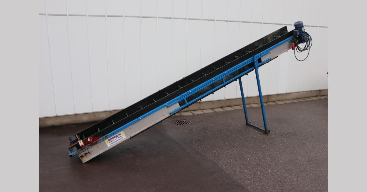 Roopack transportadora 450 x 45 cm • Duijndam Machines