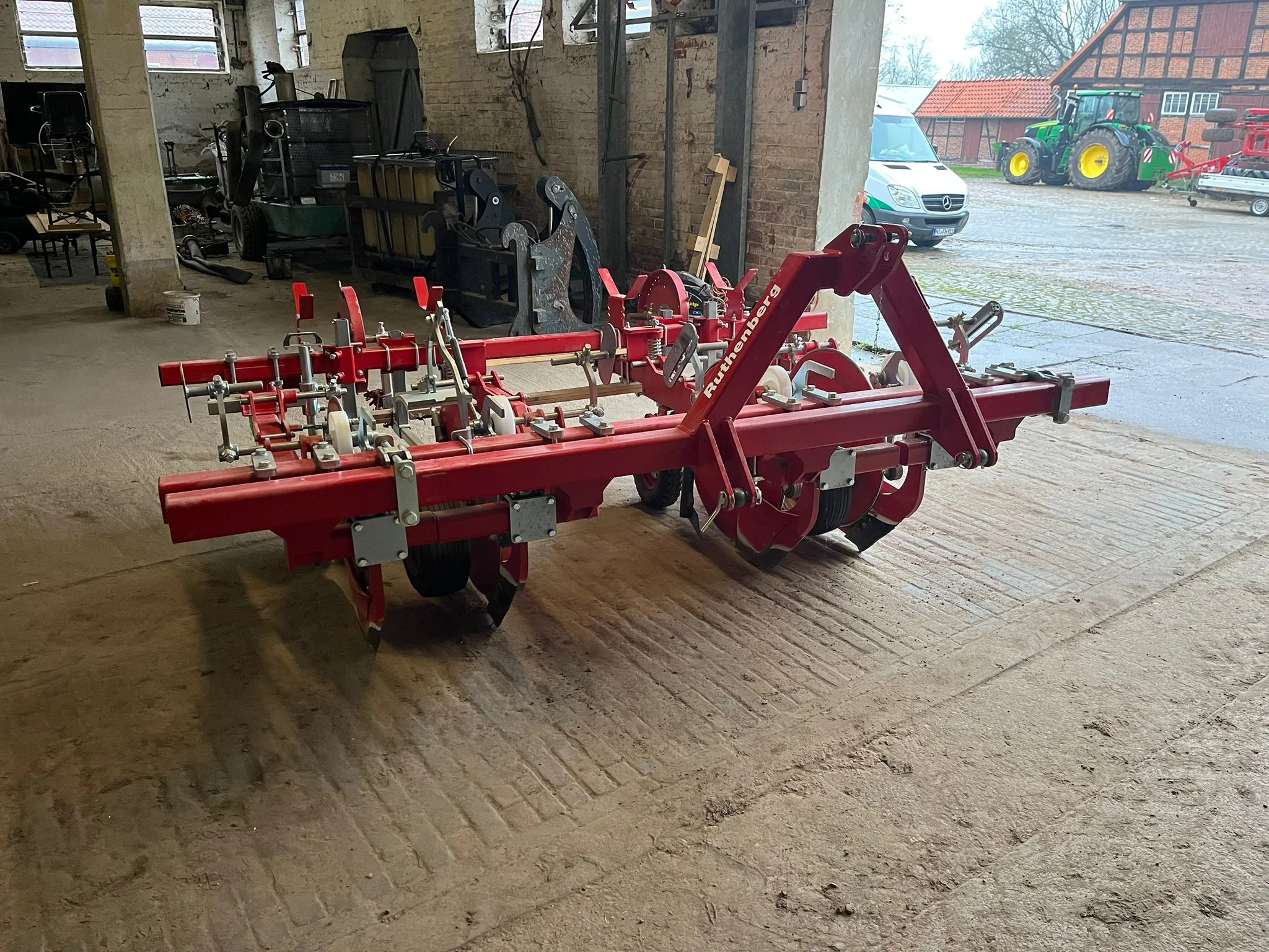 Máquina de colocación de láminas Ruthenberg tipo 2 hileras • Duijndam ...