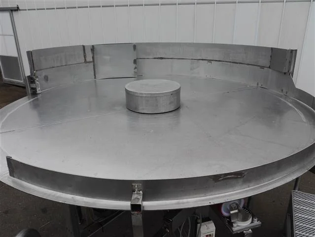 Stainless steel turntable • Duijndam Machines