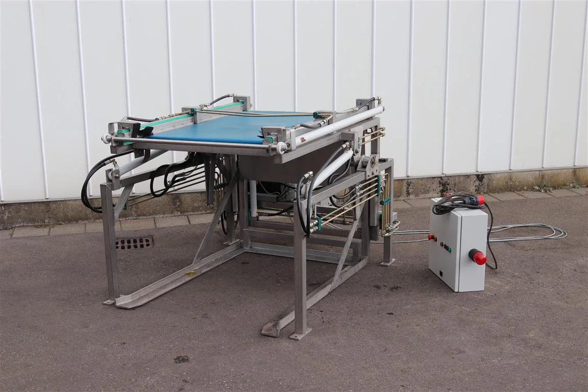 ACB Stainless steel box tippers 100 cm • Duijndam Machines