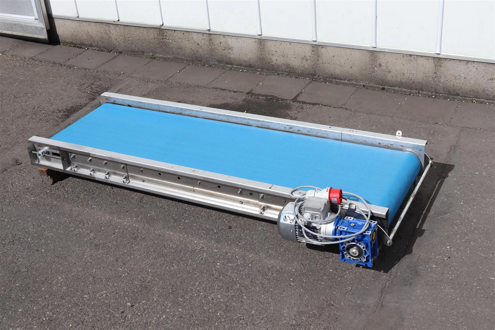 Freshtech stainless steel conveyor 150 x 50 cm • Duijndam Machines