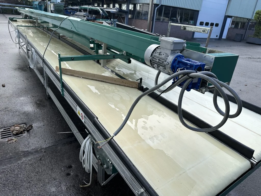 SADO conveyor double packing conveyor 800 x 60 cm • Duijndam Machines