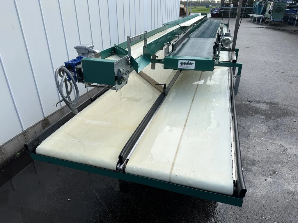 SADO conveyor double packing conveyor 800 x 60 cm • Duijndam Machines