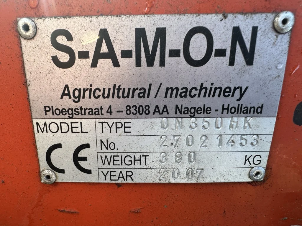 Samon ON350HK mobile elevator conveyor hydraulically driven • Duijndam Machines