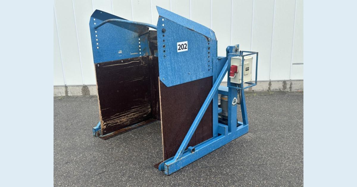 SBO KK120 box tipper 120 cm • Duijndam Machines