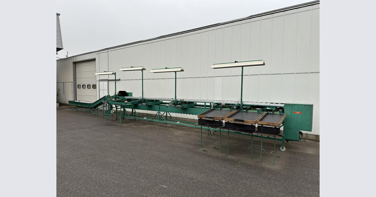 Schoemans mechanical weight grader • Duijndam Machines