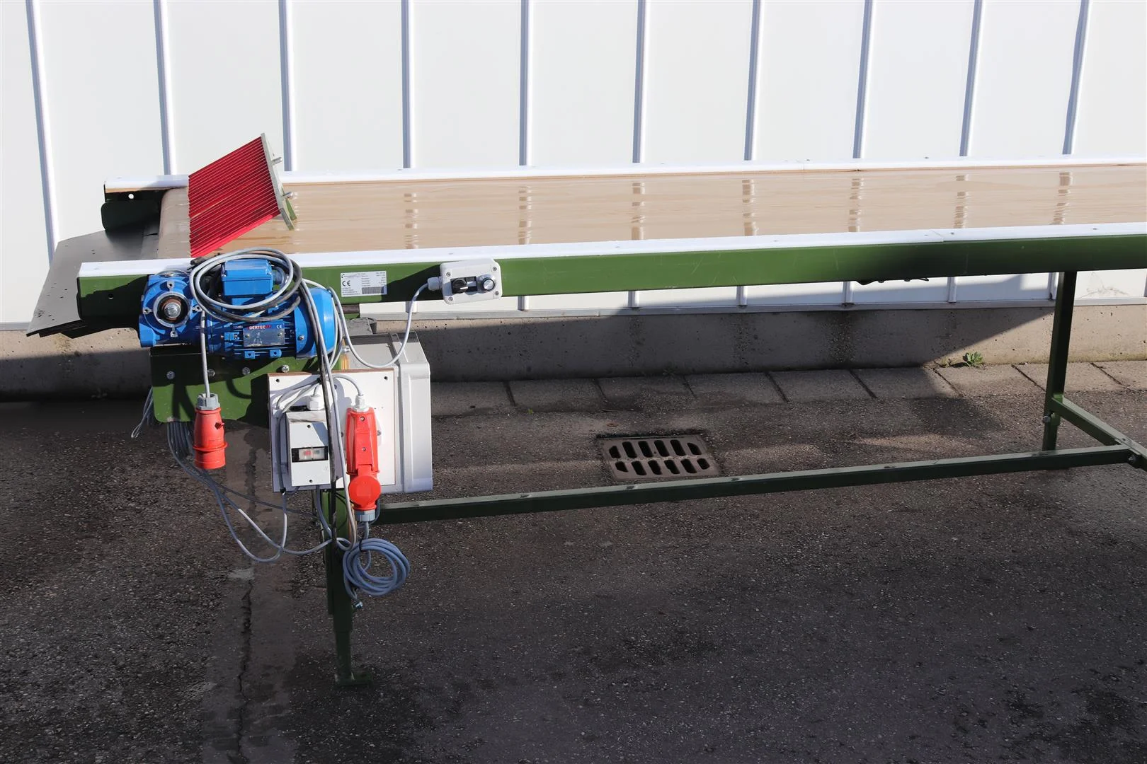 Schouten TBL450-80 inspection conveyor 450 x 80 cm • Duijndam Machines