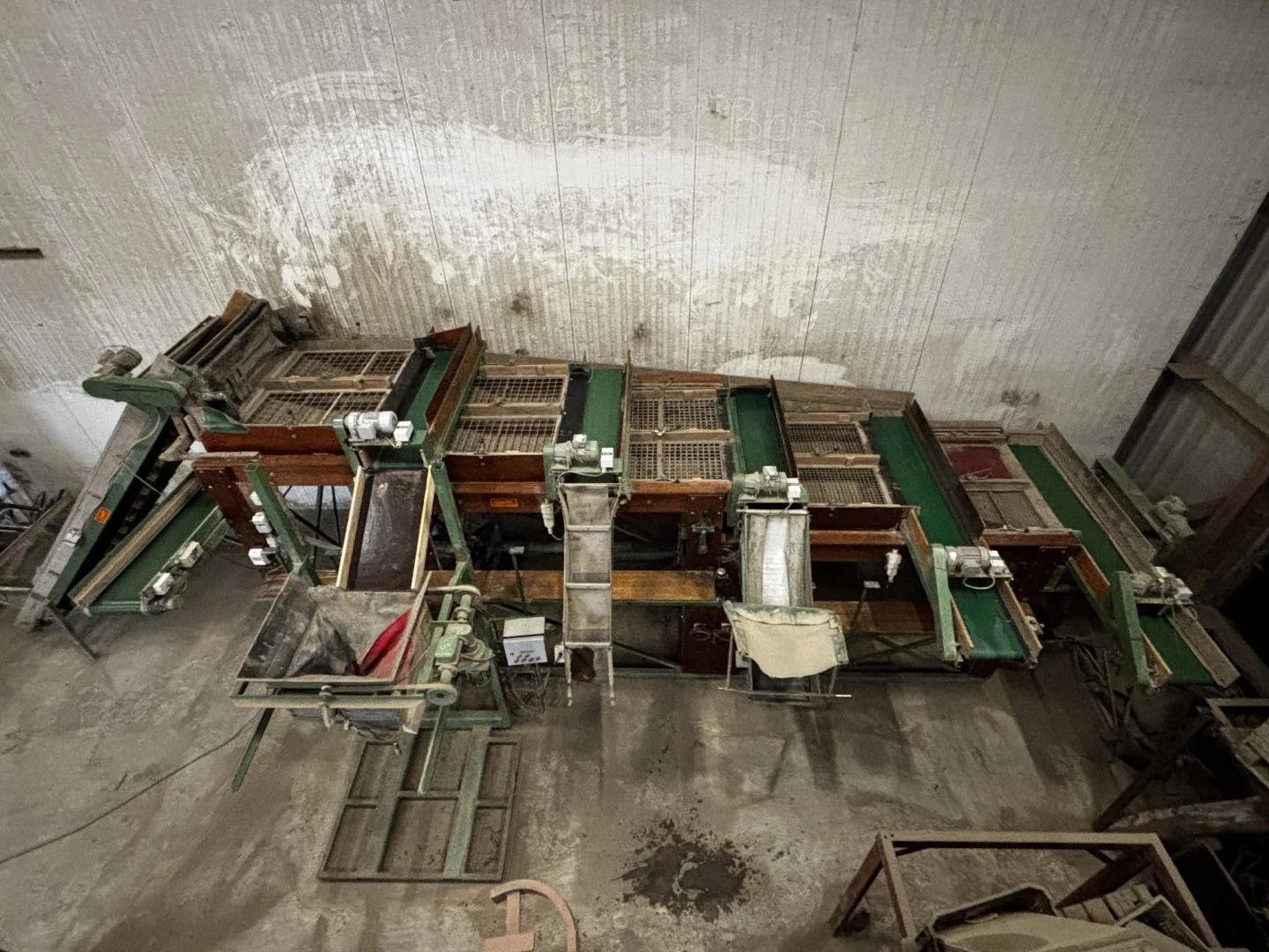 Schouten potato sorting machine step grader and bigbag filler ...