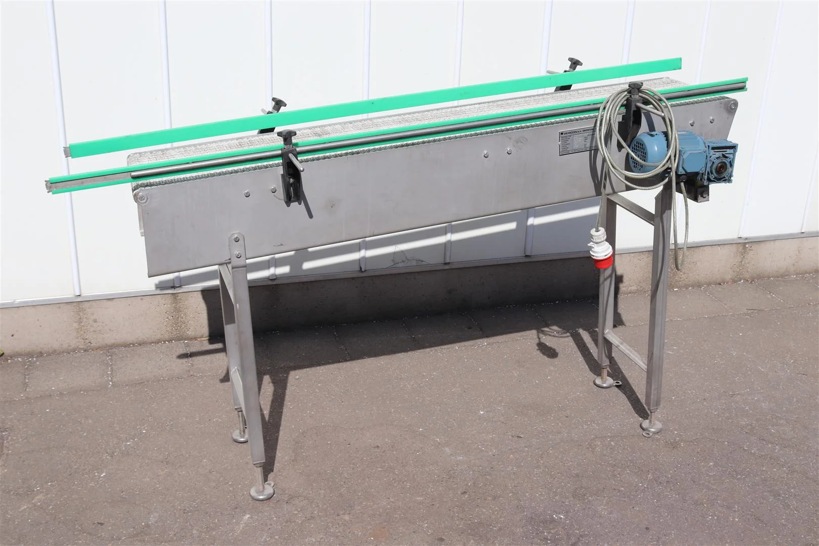 Sercon conveyor 180 x 35 cm • Duijndam Machines