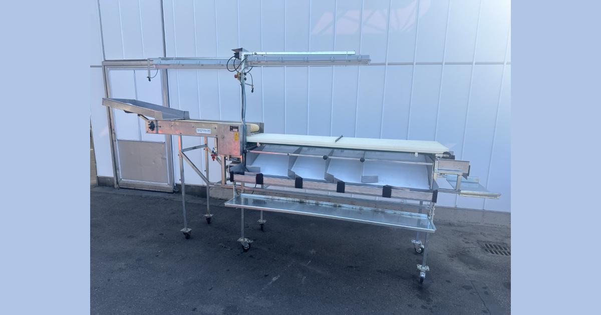 Siegwald Select L cherry sorting machine stainless steel with 5+1 ...