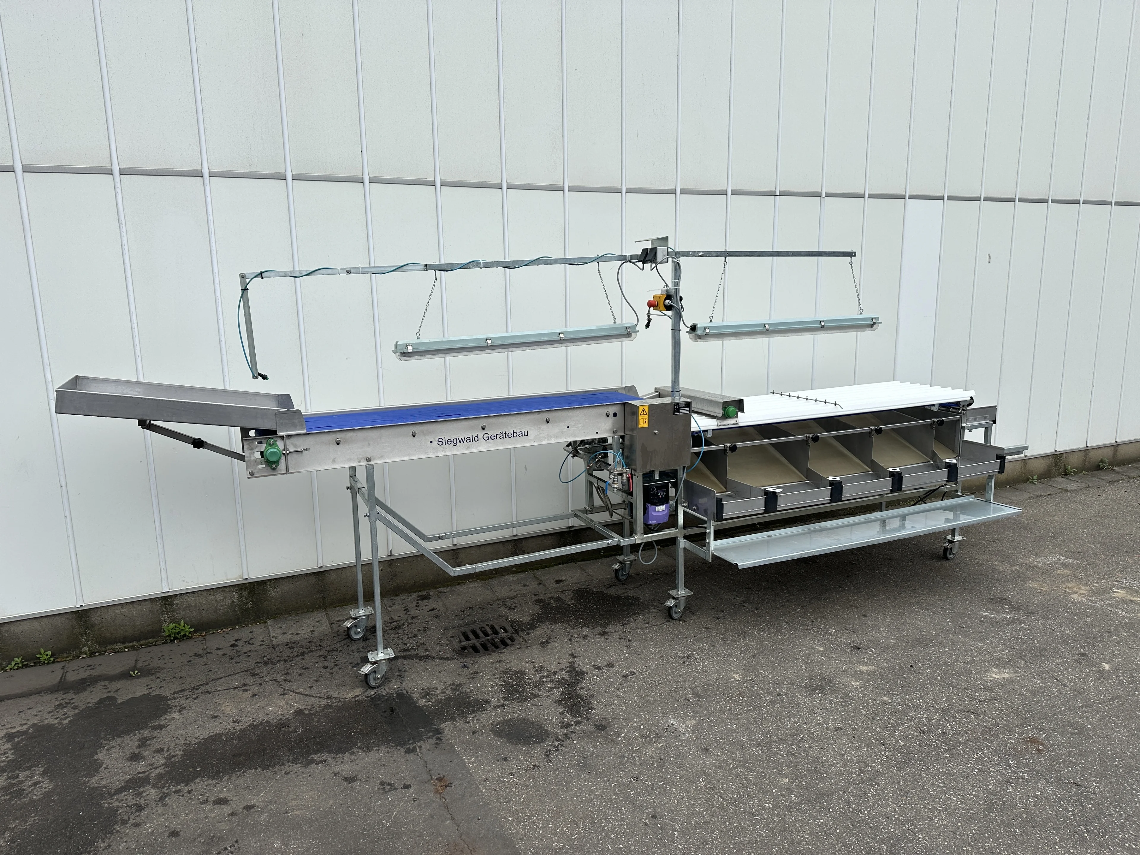 Siegwald Select L cherry sorting machine Stainless steel with 5+1 ...