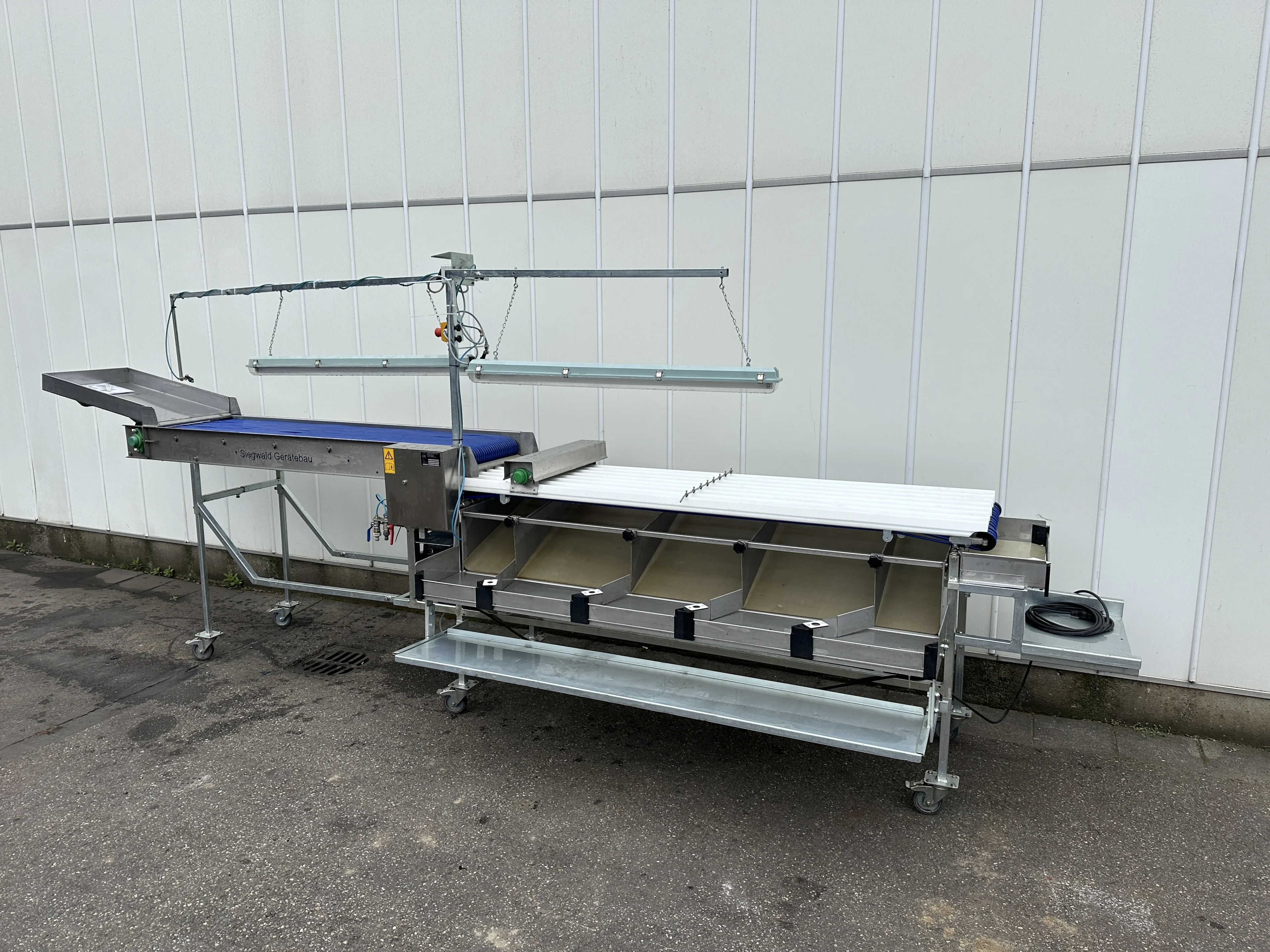 Siegwald Select L cherry sorting machine Stainless steel with 5+1 ...