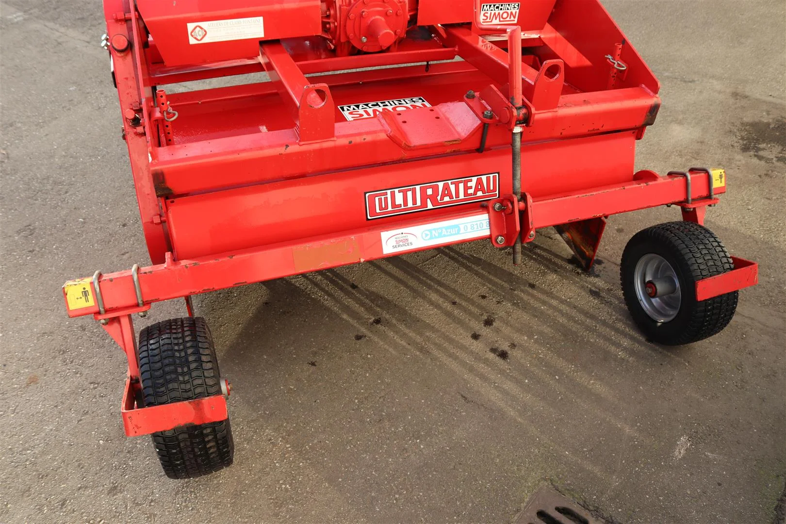 Simon bed former 145 cm • Duijndam Machines