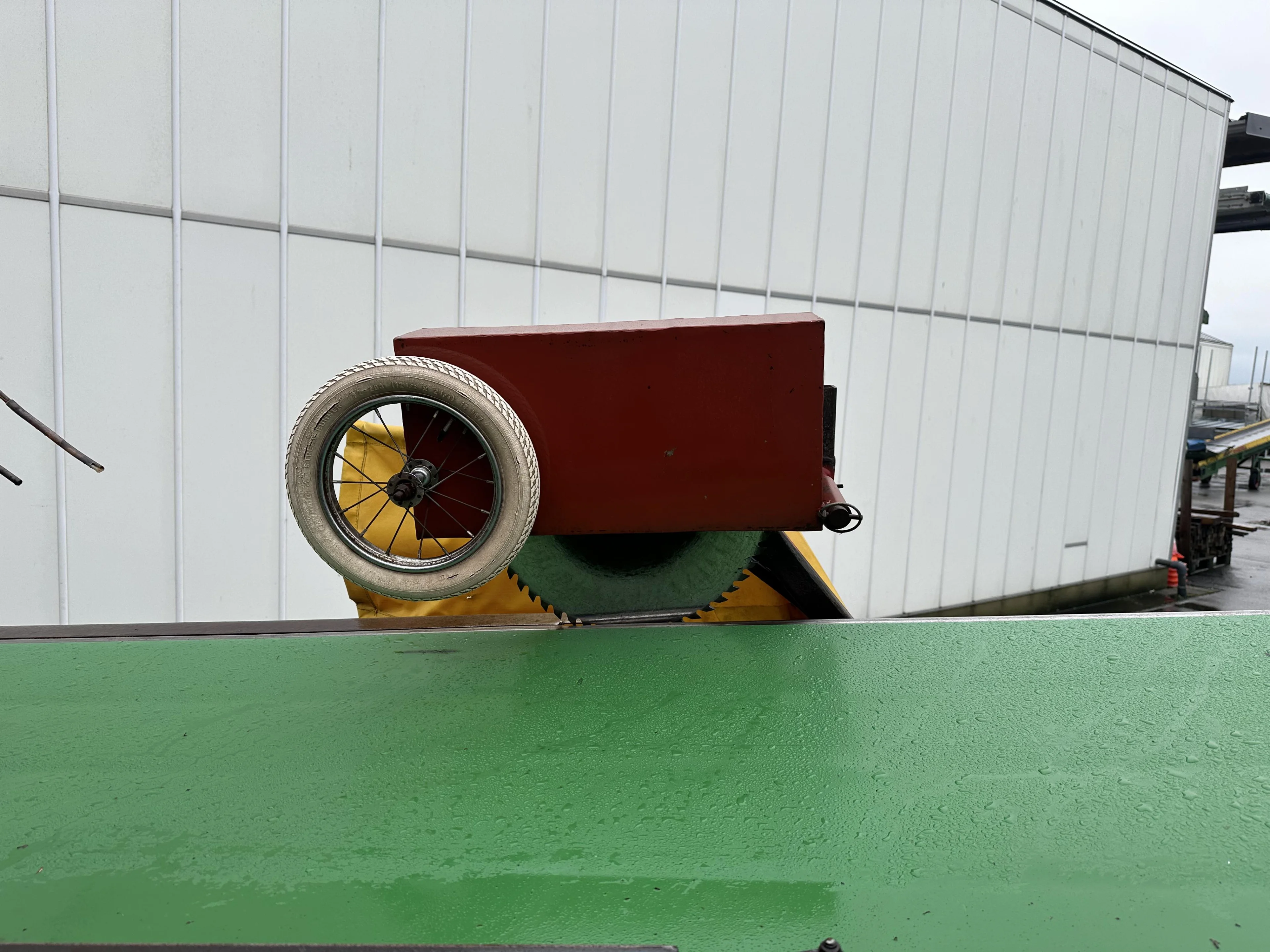 Simon topbeltlifter for leek • Duijndam Machines