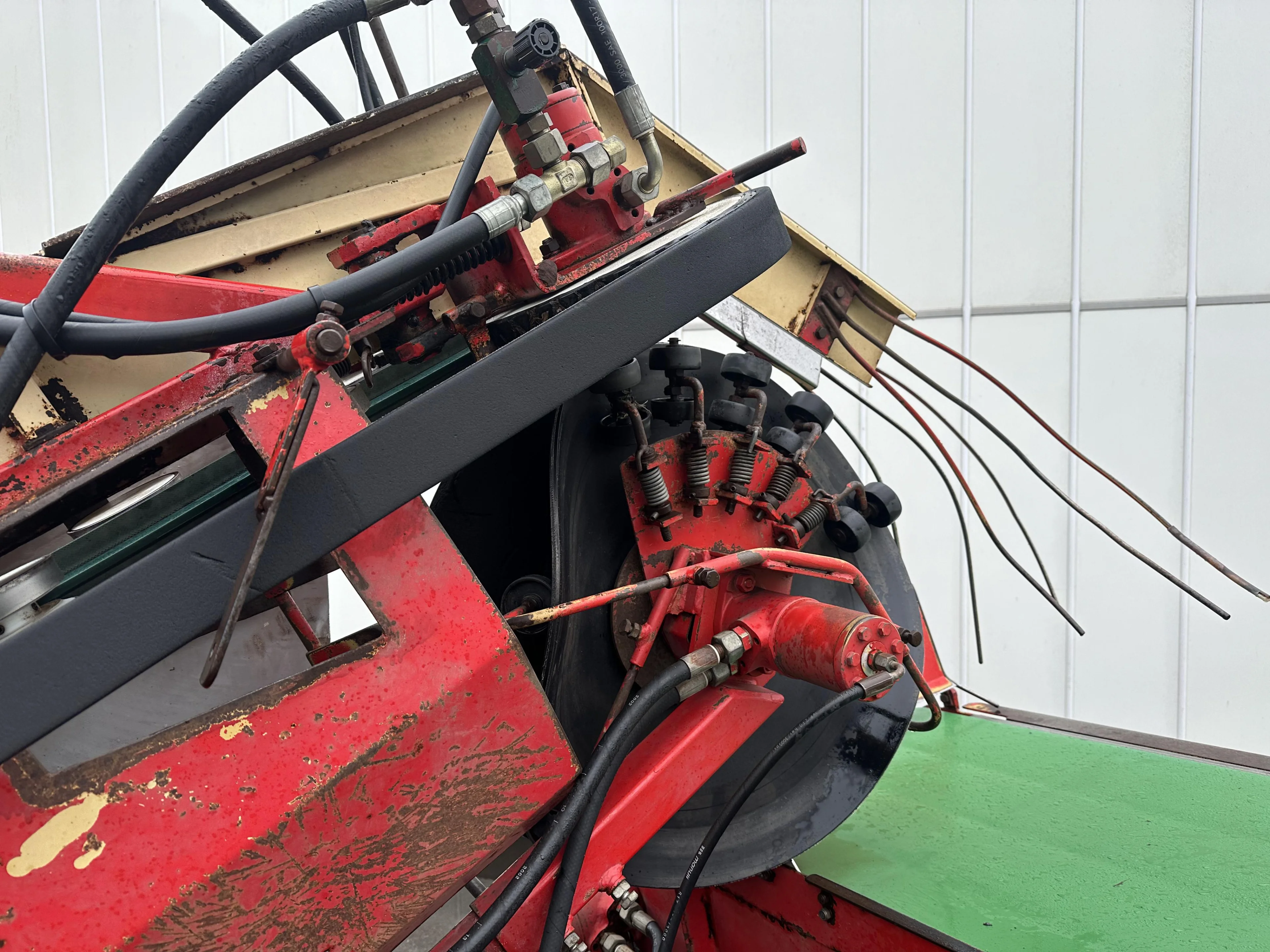 Simon topbeltlifter for leek • Duijndam Machines