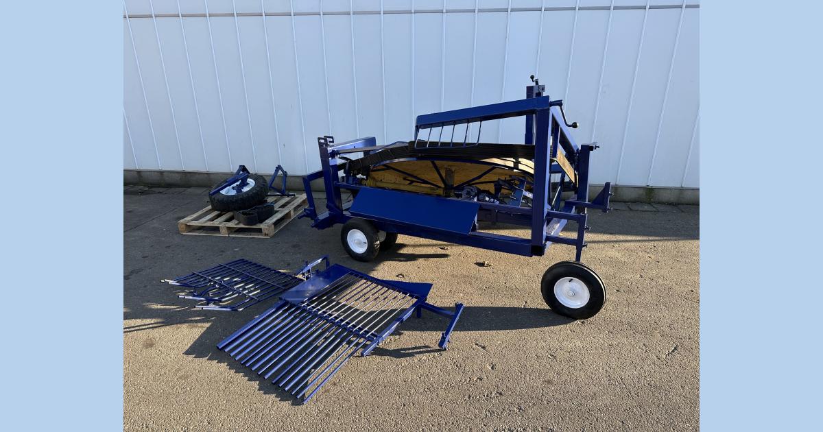 SMZ Schrauwen topbelt lifter for trees • Duijndam Machines