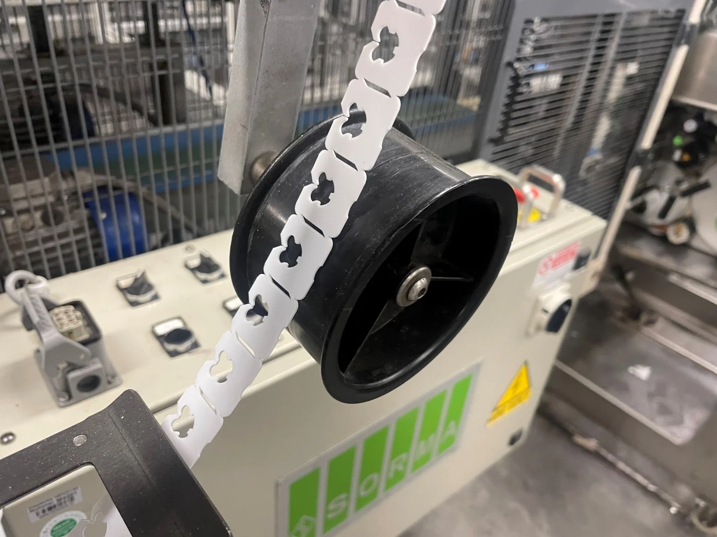 Sorma BFC132 bagger for fruit with Kwik-Lok and Bizerba labelling ...