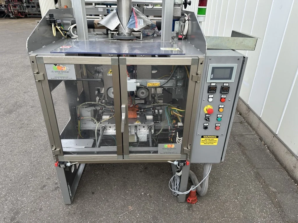 Sorma BSS-134 VFFS Vertical flow pack machine • Duijndam Machines