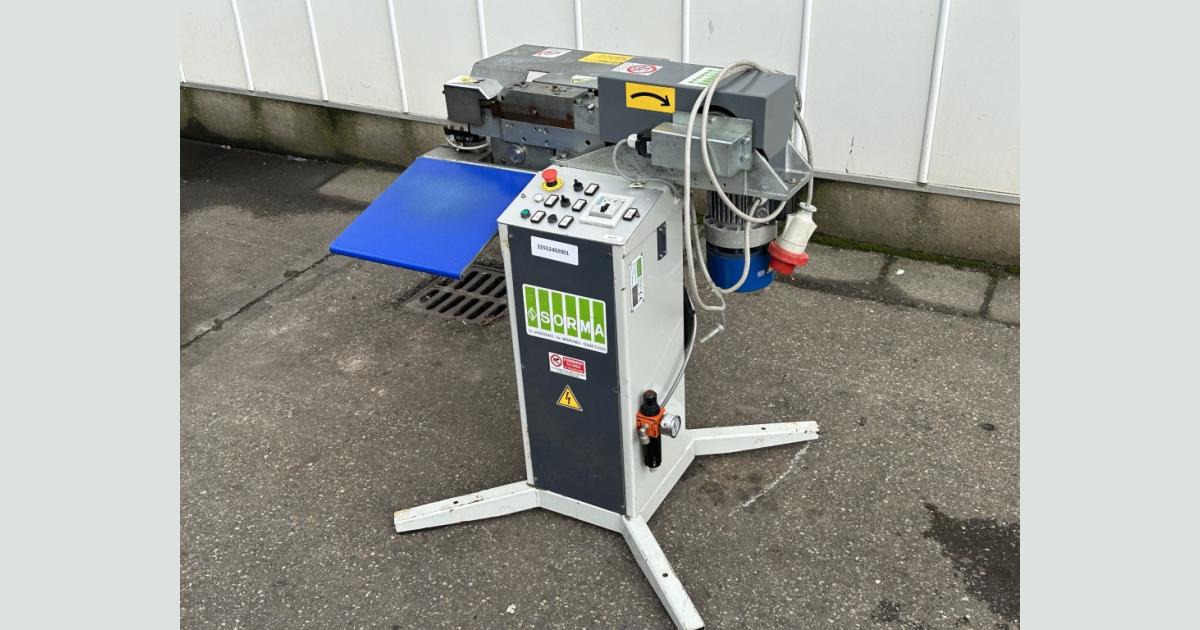 Sorma BTS-120 Net packaging clipping machine • Duijndam Machines