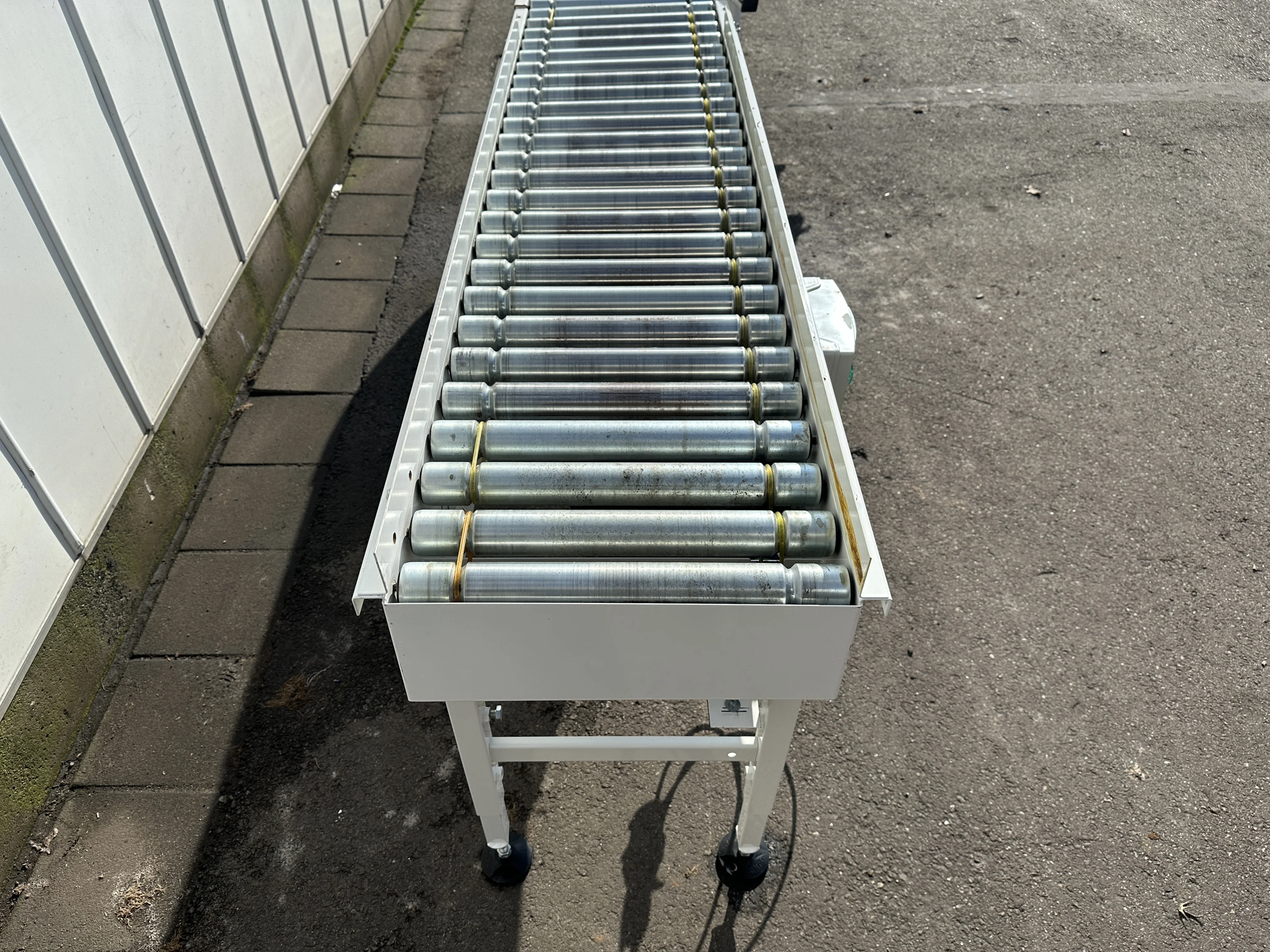 Sorma driven Roller conveyor with curve 90° • Duijndam Machines