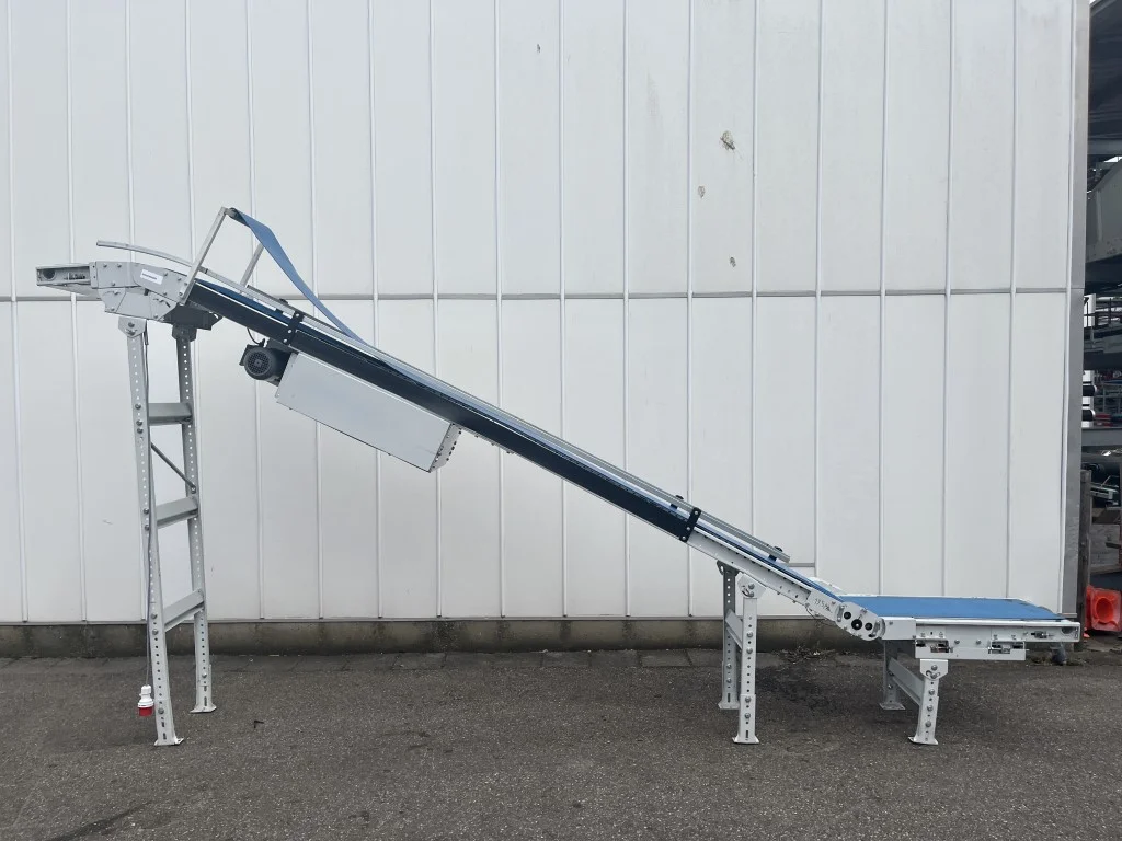 Sorma inclined discharge conveyor 415 x 42 cm + 100 x 40 cm • Duijndam ...