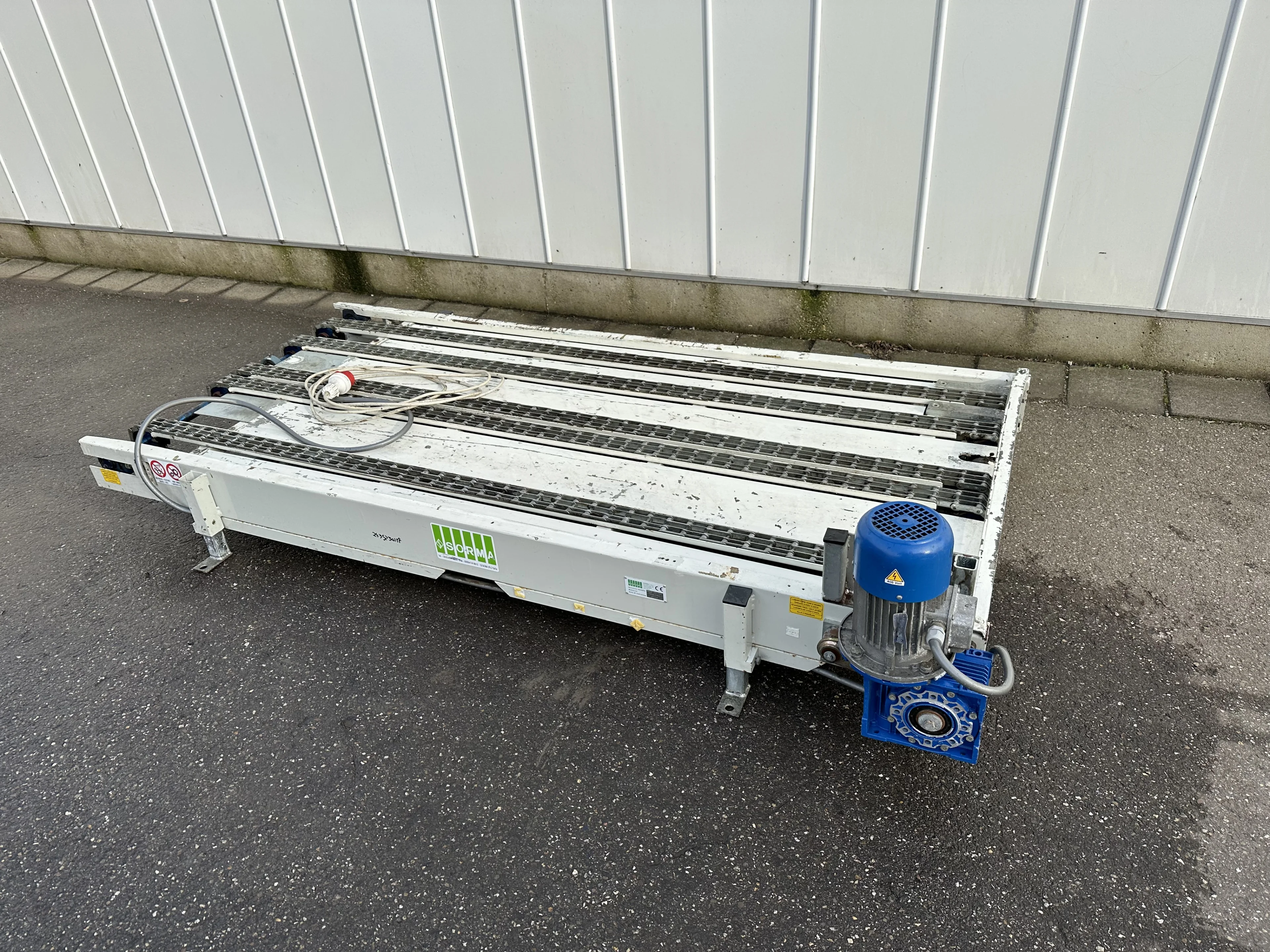 Sorma chain conveyor • Duijndam Machines