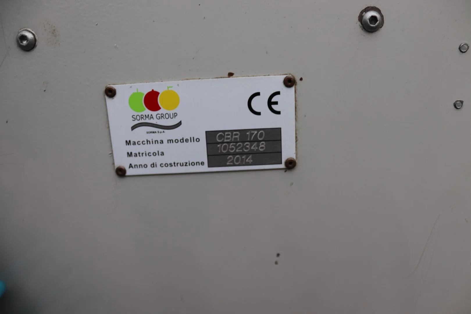 Sorma CBR 170 net packaging machine for Girsac 0-6 kg, incl. printer ...