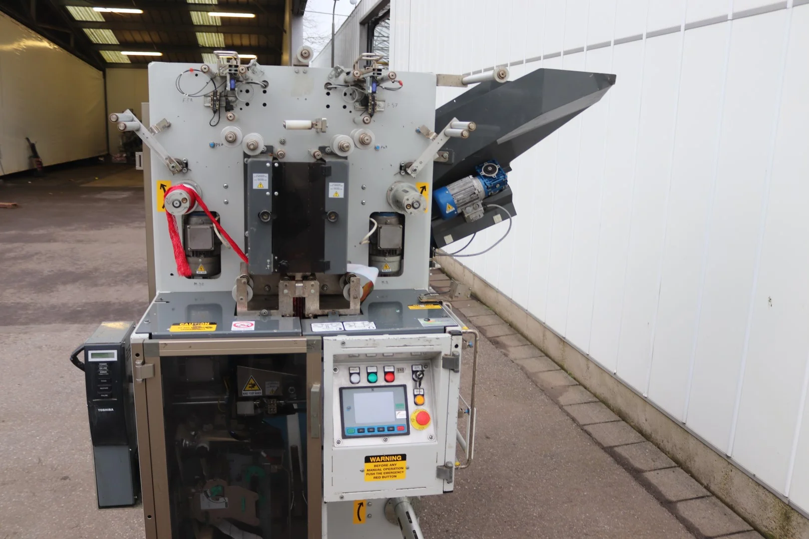 Sorma CBR 170 net packaging machine for Girsac 0-6 kg, incl. printer ...