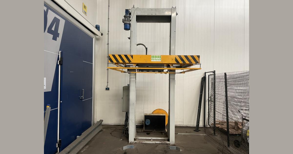 Sorma OST 124 pallet strapping machine • Duijndam Machines