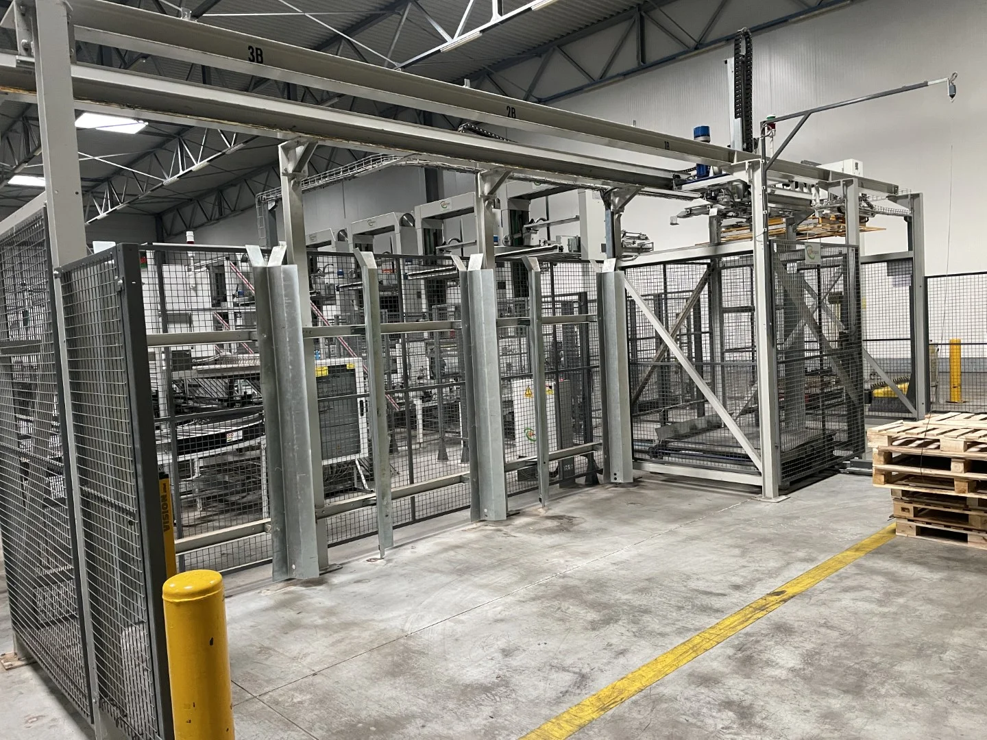 Sorma PAL 108D palletiser installation with 3 palletisers • Duijndam ...